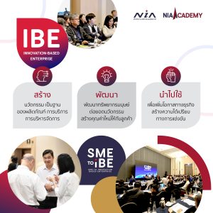 องค์กรฐานนวัตกรรมยุคใหม่ IBE Innovation-Based Enterprise - NIA Academy